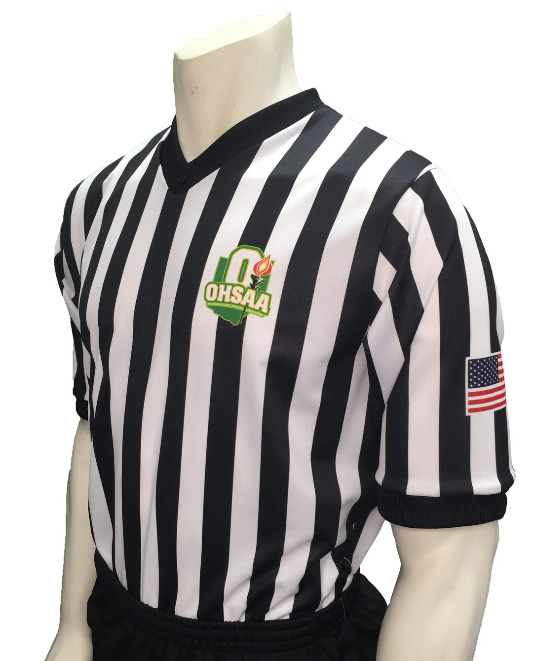 Ohio (OHSAA) Smitty Basketball Referee Shirt USA200OH | Gerry Davis Sports