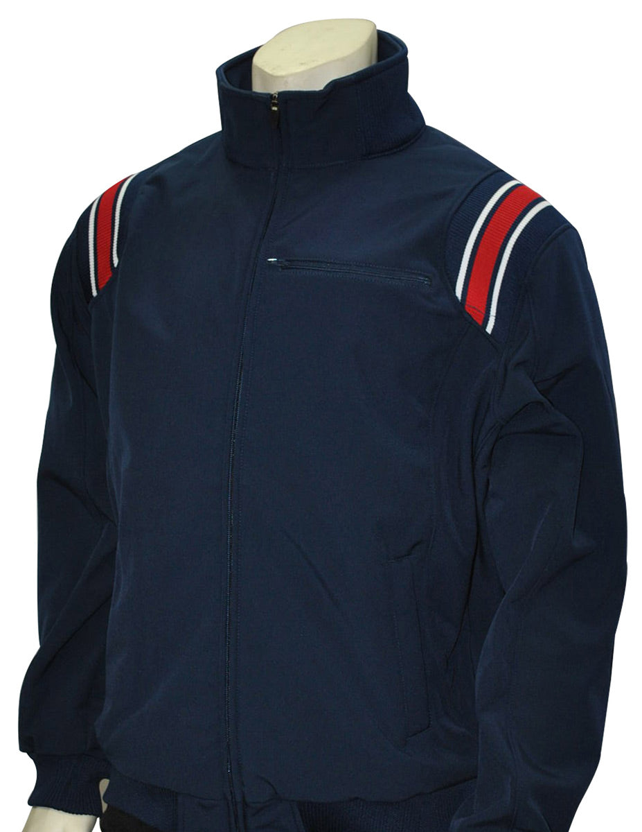 Smitty Thermal Fleece Navy/Red Umpire Jacket | Gerry Davis Sports