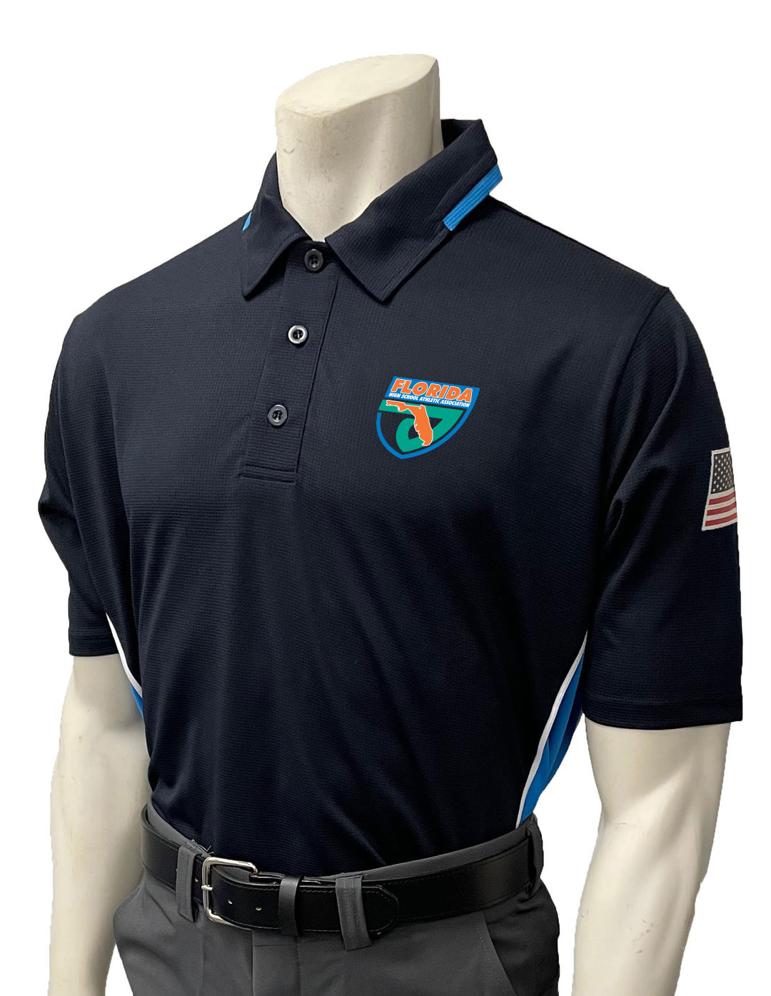 Smitty Midnight Navy Softball Umpire Shirt (FHSAA) | Gerry Davis Sports