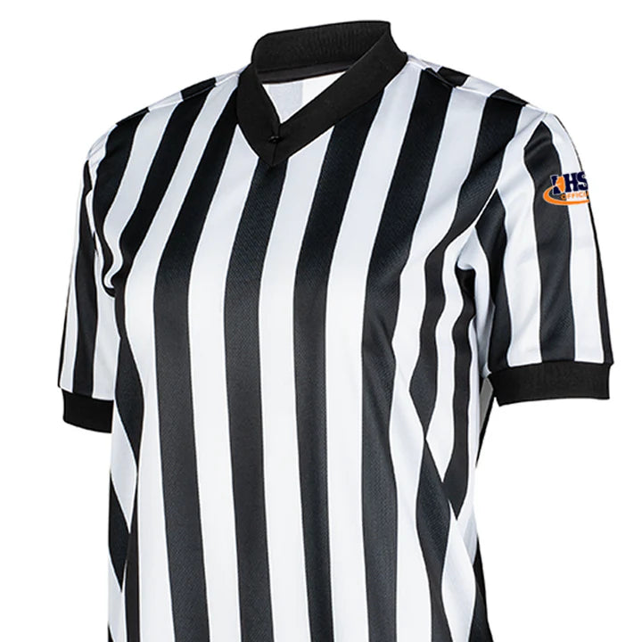 Smitty 1" Basketball Referee Shirt (IHSA) USA200IL | Gerry Davis Sports