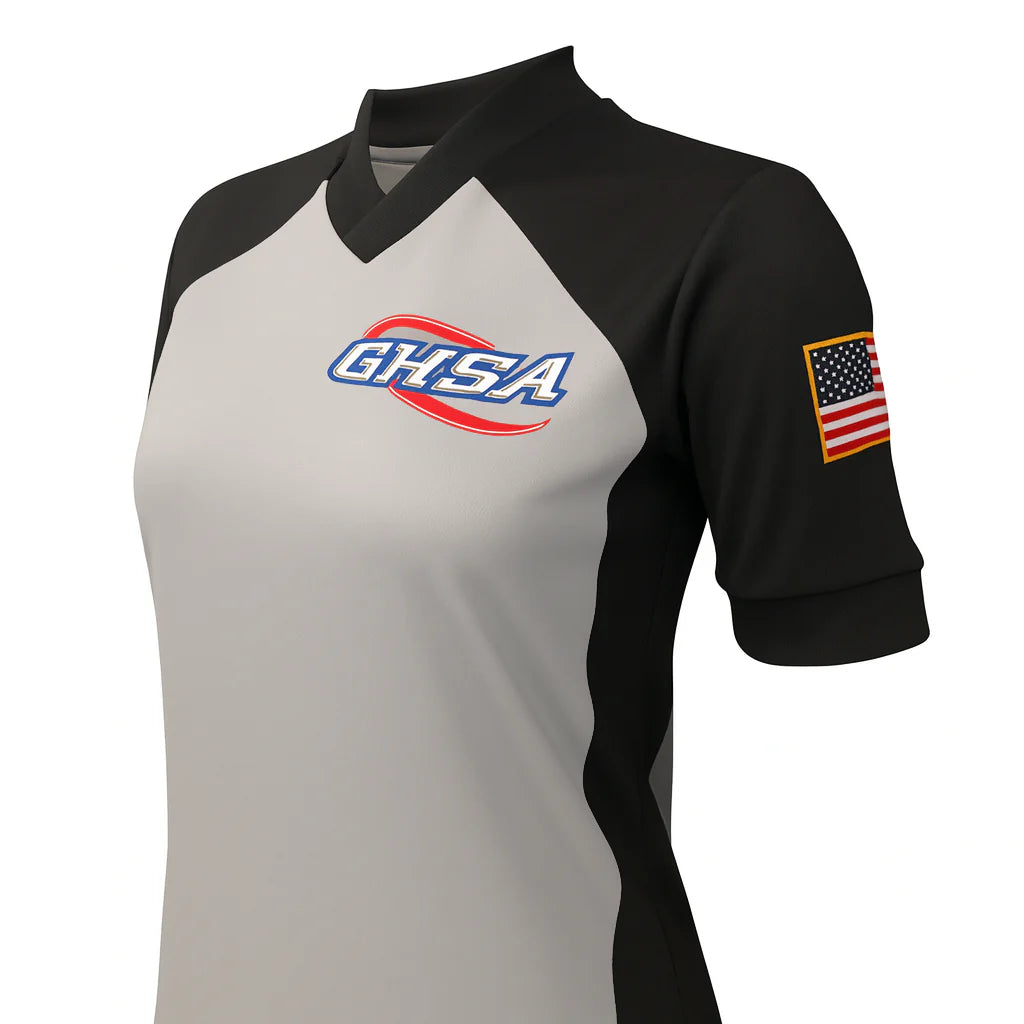 Georgia (GHSA) Smitty Gray Women's Basketball Referee Shirt USA217GA ...