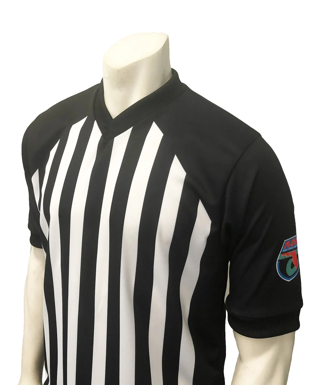 Florida (FHSAA) Body Flex Sublimated Basketball Referee Shirt USA216FL ...