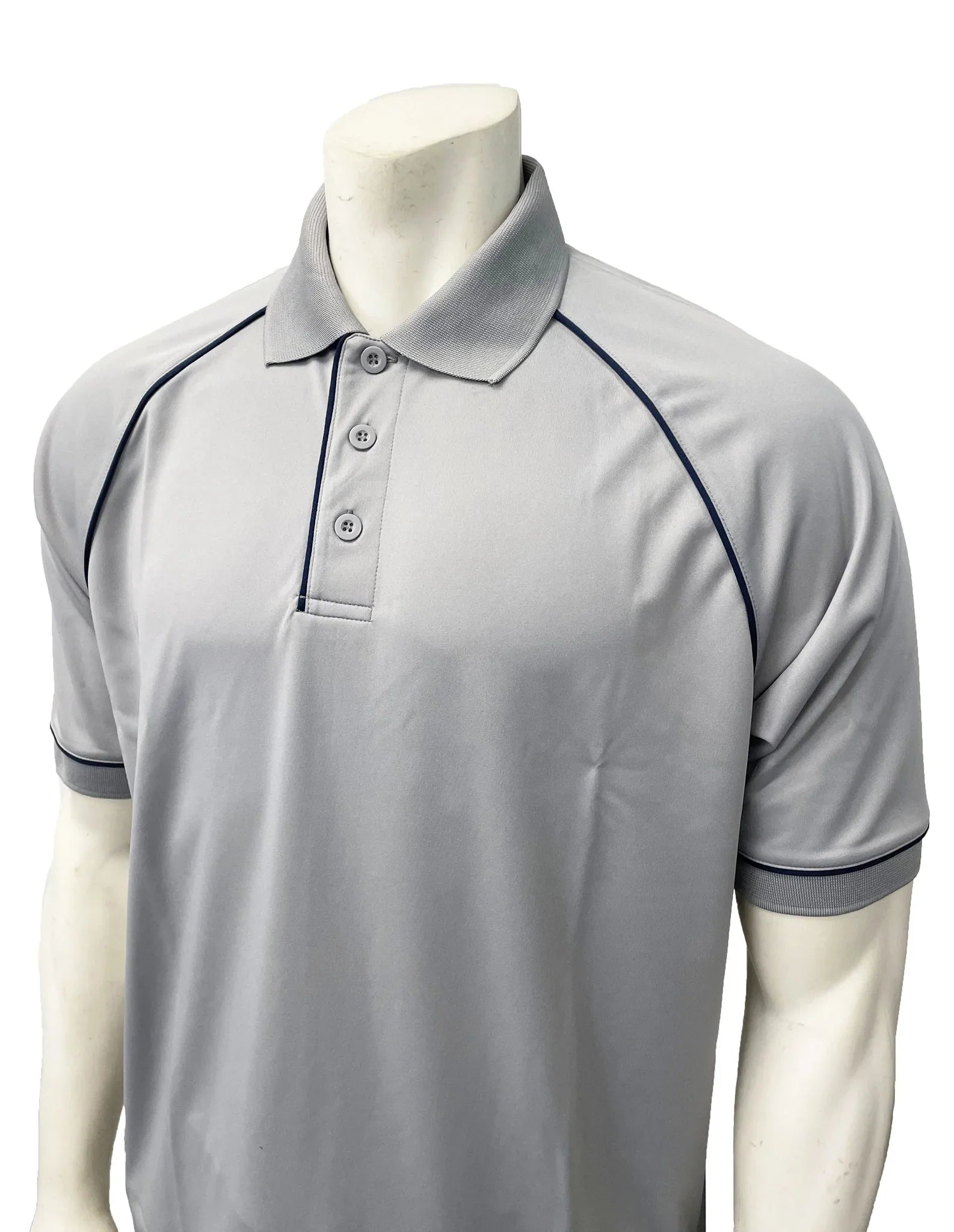 Smitty Men's Gray Volleyball Referee Shirt VBS-400 | Gerry Davis Sports