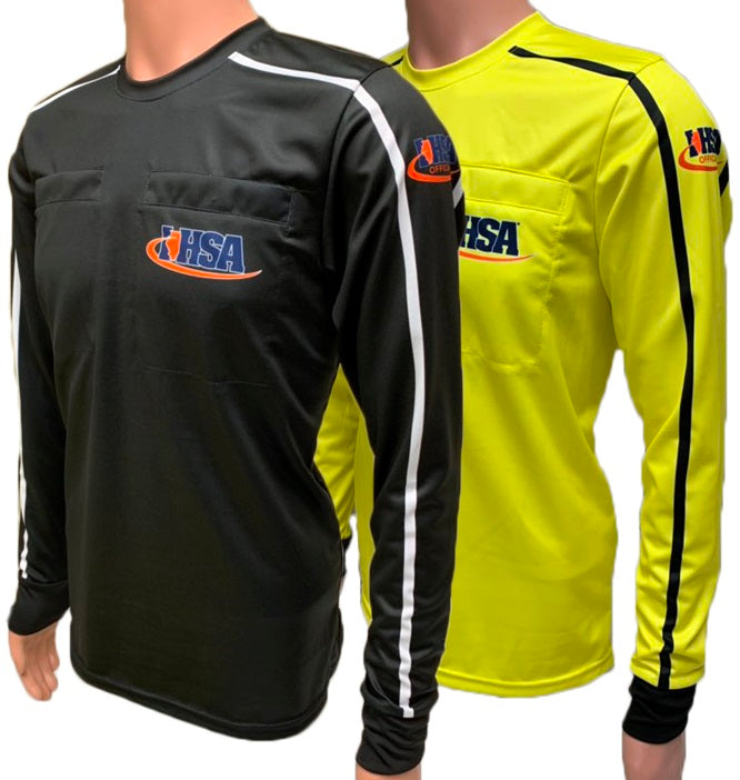 Davis IHSA Long Sleeve Soccer Referee Shirt (IHSA) | Gerry Davis Sports