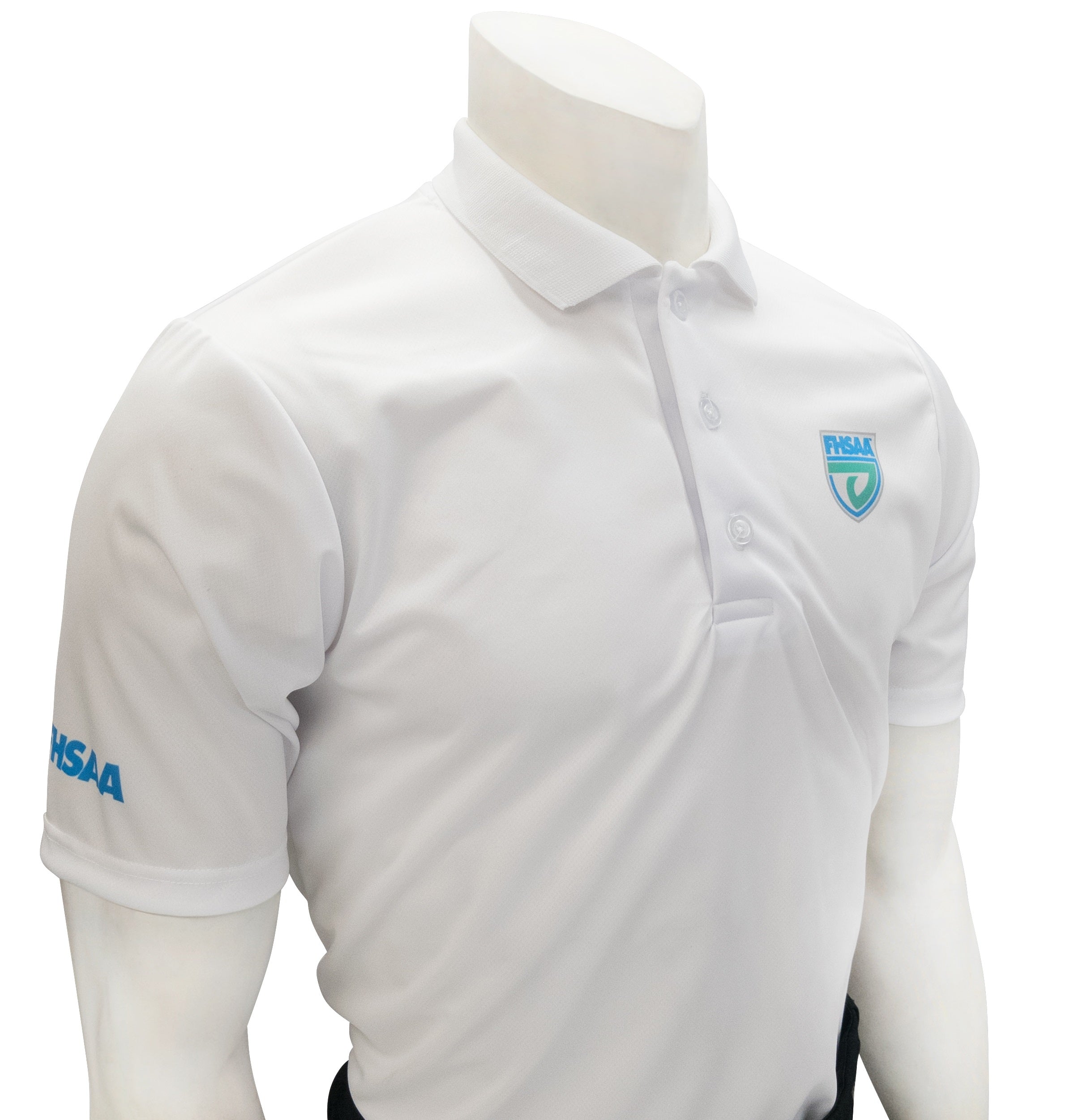 FHSAA Sublimated White Referee Shirt | Gerry Davis Sports